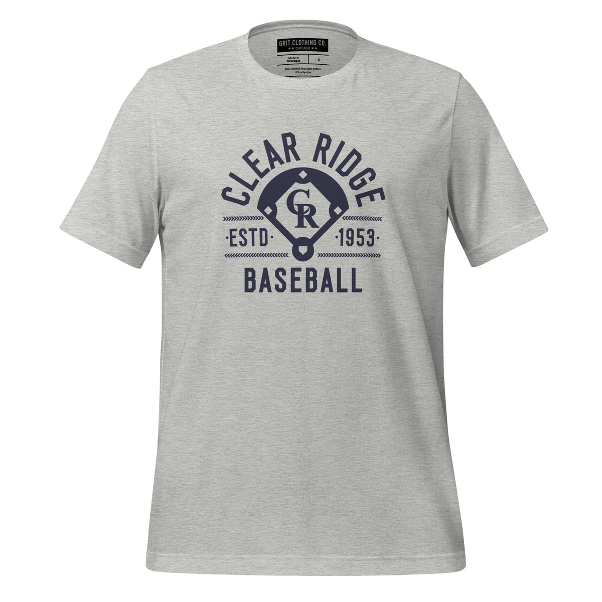 CR Baseball -Tee – Grit Clothing Co